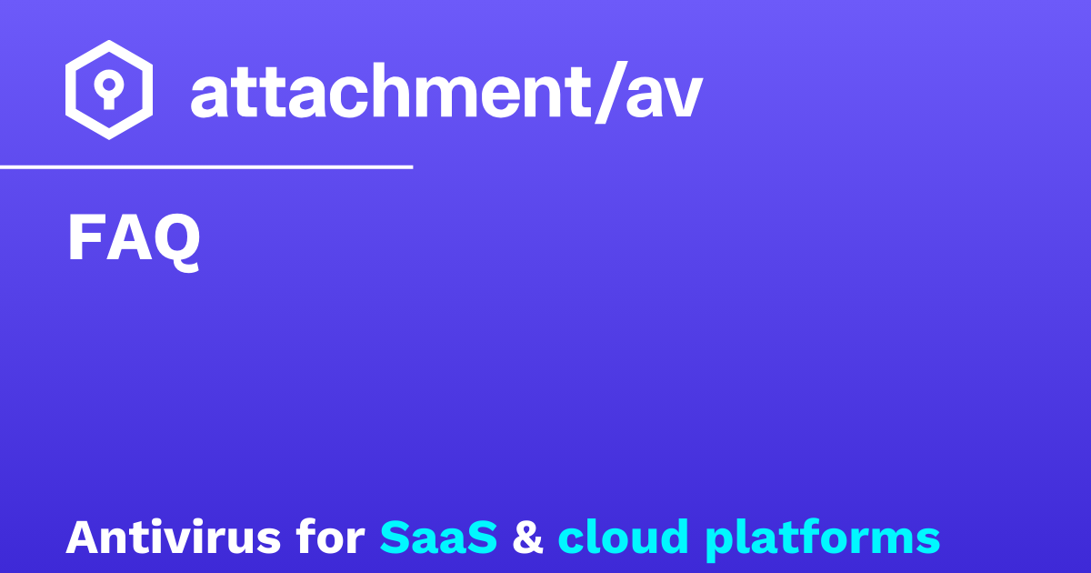 FAQ – attachmentAV