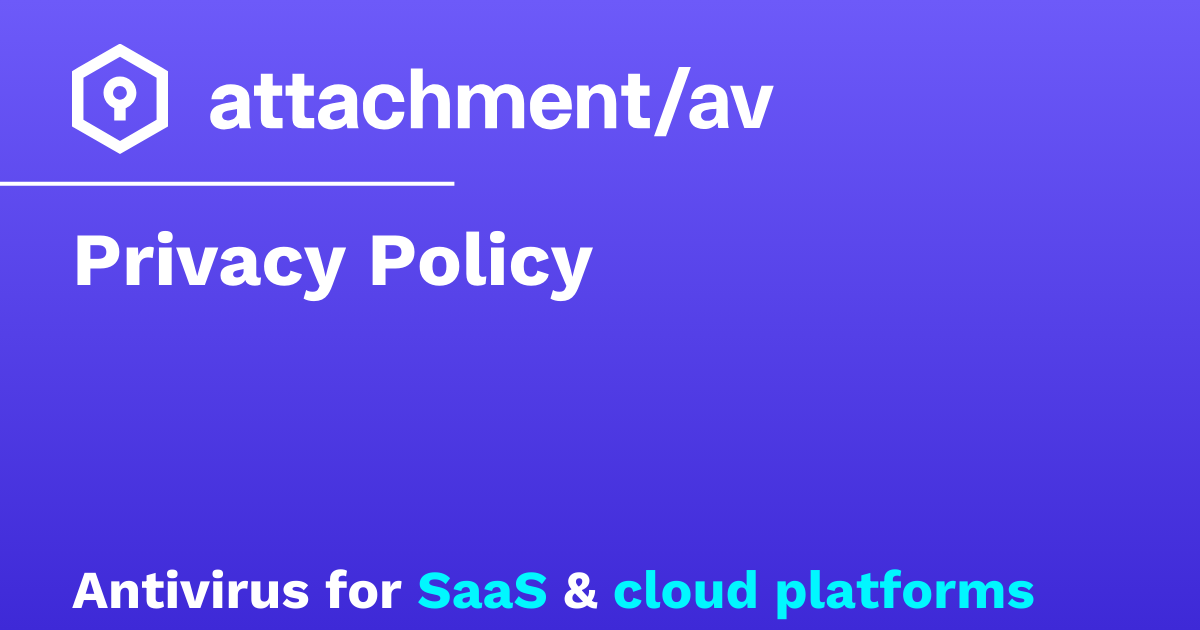 Privacy Policy – attachmentAV